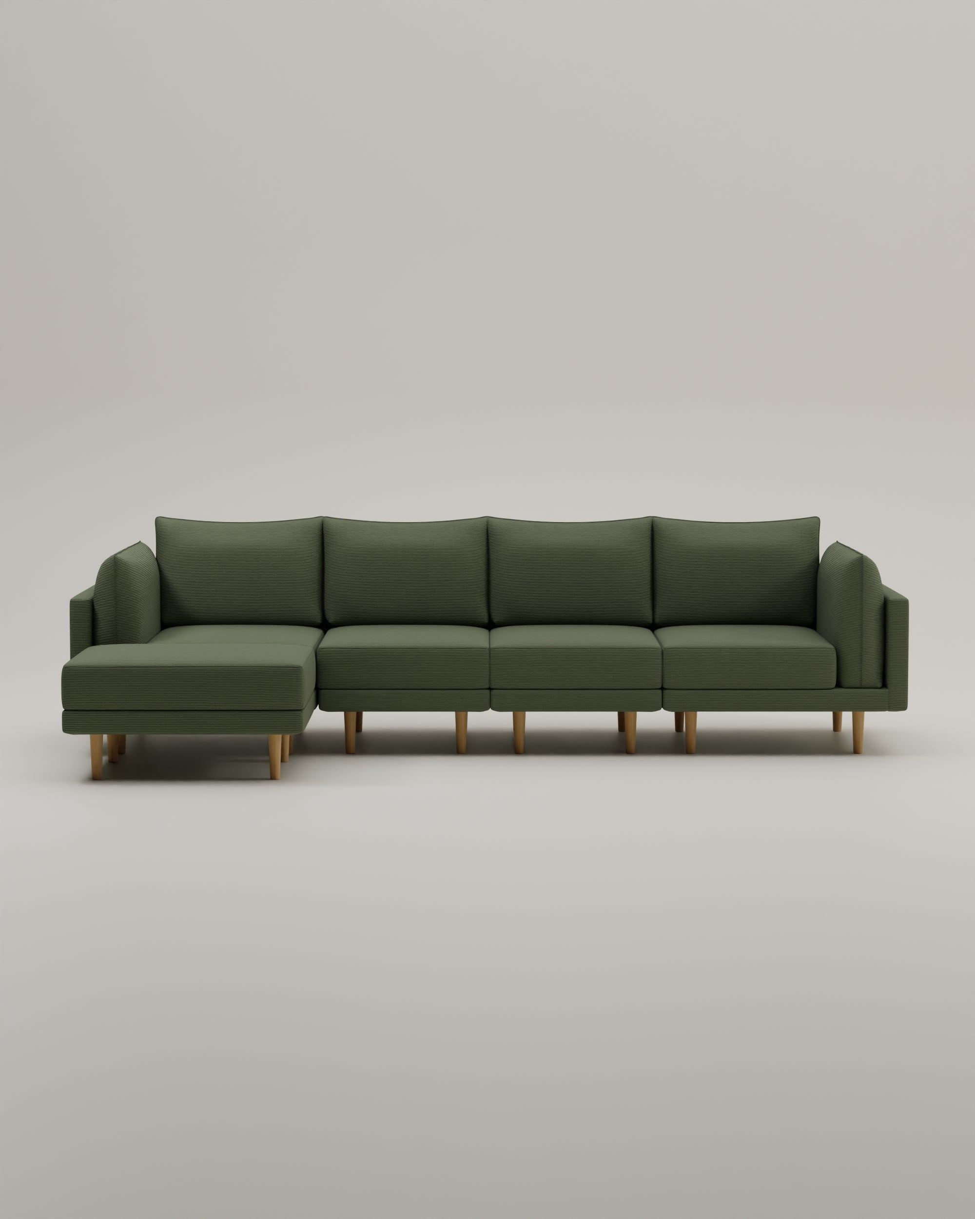 Modular sofa Donna XL with sleeping function, 318x96cm | Washable ...