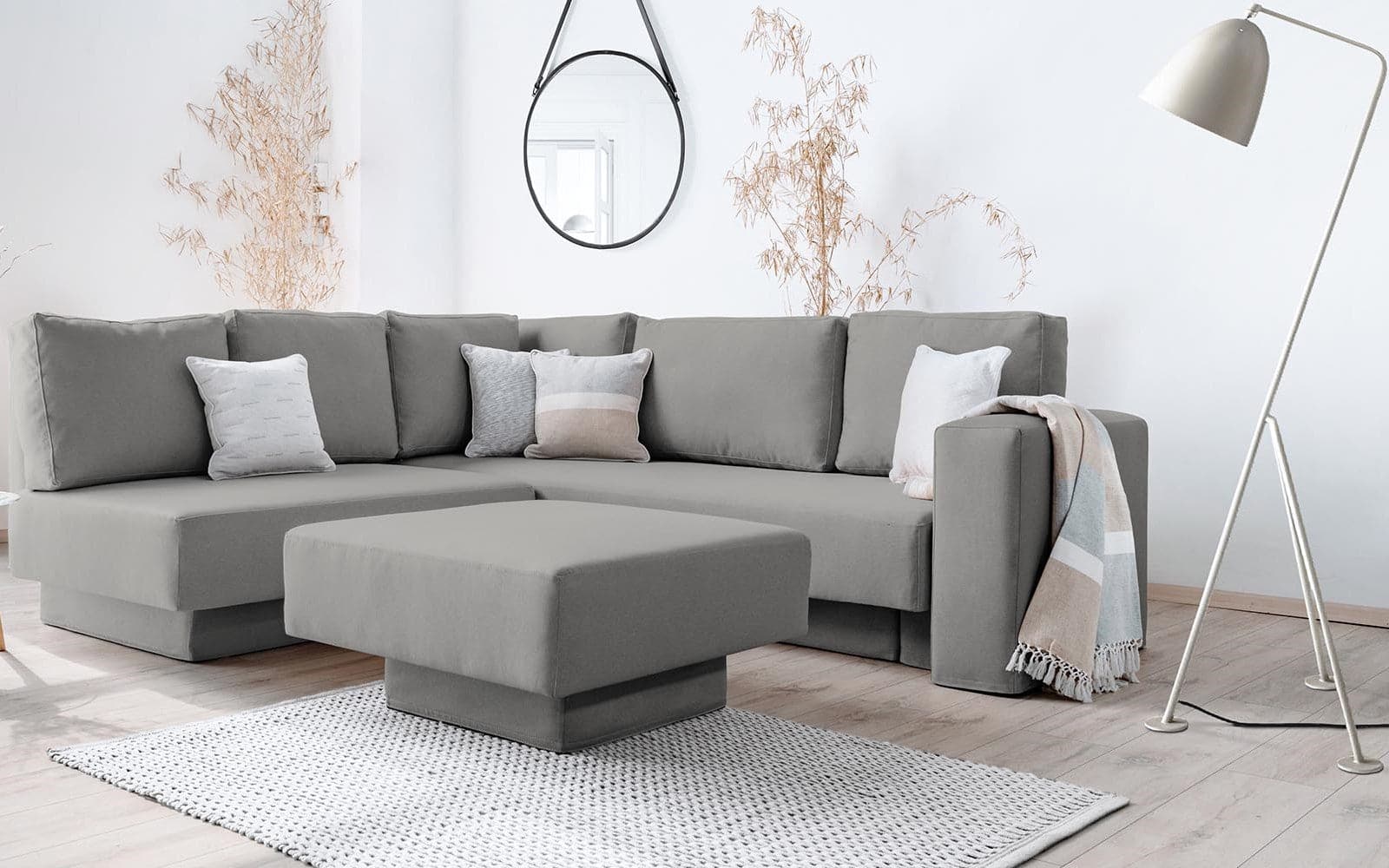 Outlet - Modulares Sofa Jessica mit Schlaffunktion - Showroom Zürich